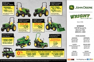 John Deere, Wright Implement, Seymour, IN