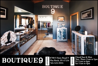 Boutique 9, Boutique 9, Flat Rock, IN